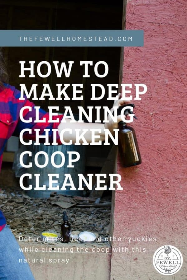 How to Make Deep Cleaning Chicken Coop Cleaner | Amy K. Fewell