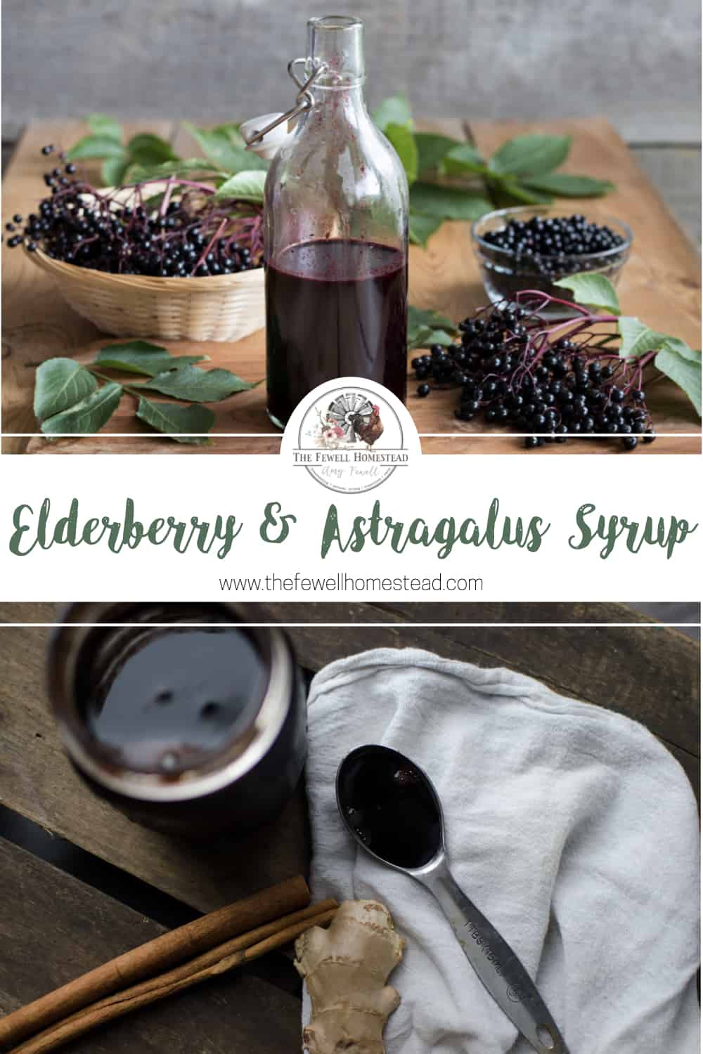 Flu Fighting Elderberry and Astragalus Syrup - Amy K Fewell ...