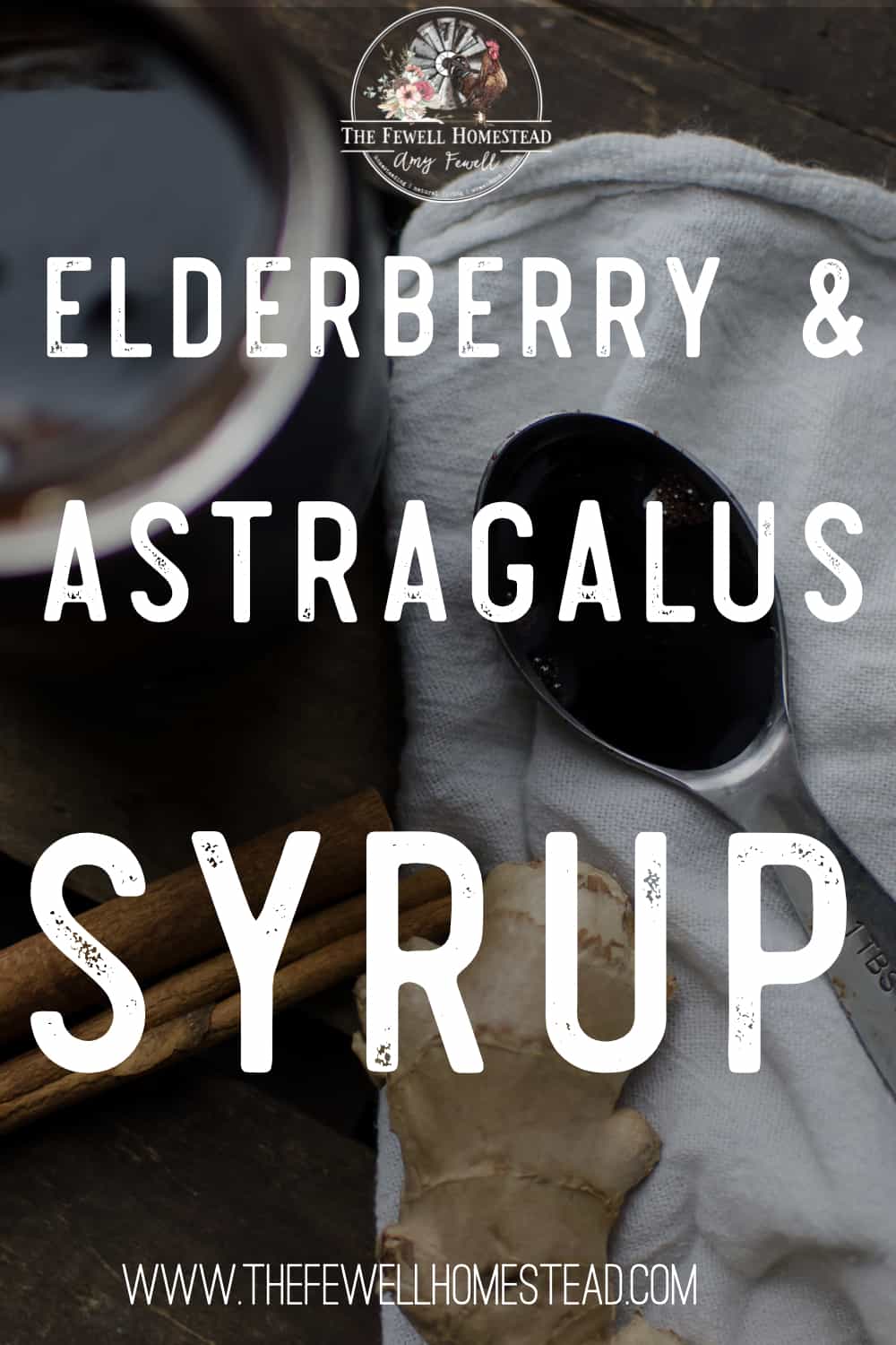 Flu Fighting Elderberry and Astragalus Syrup - Amy K Fewell ...